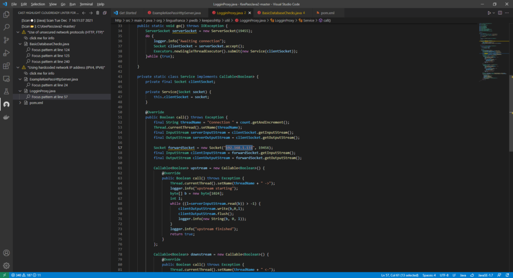 Installation instructions for the CAST Highlight Cloud Maturity extension for Visual Studio Code ...