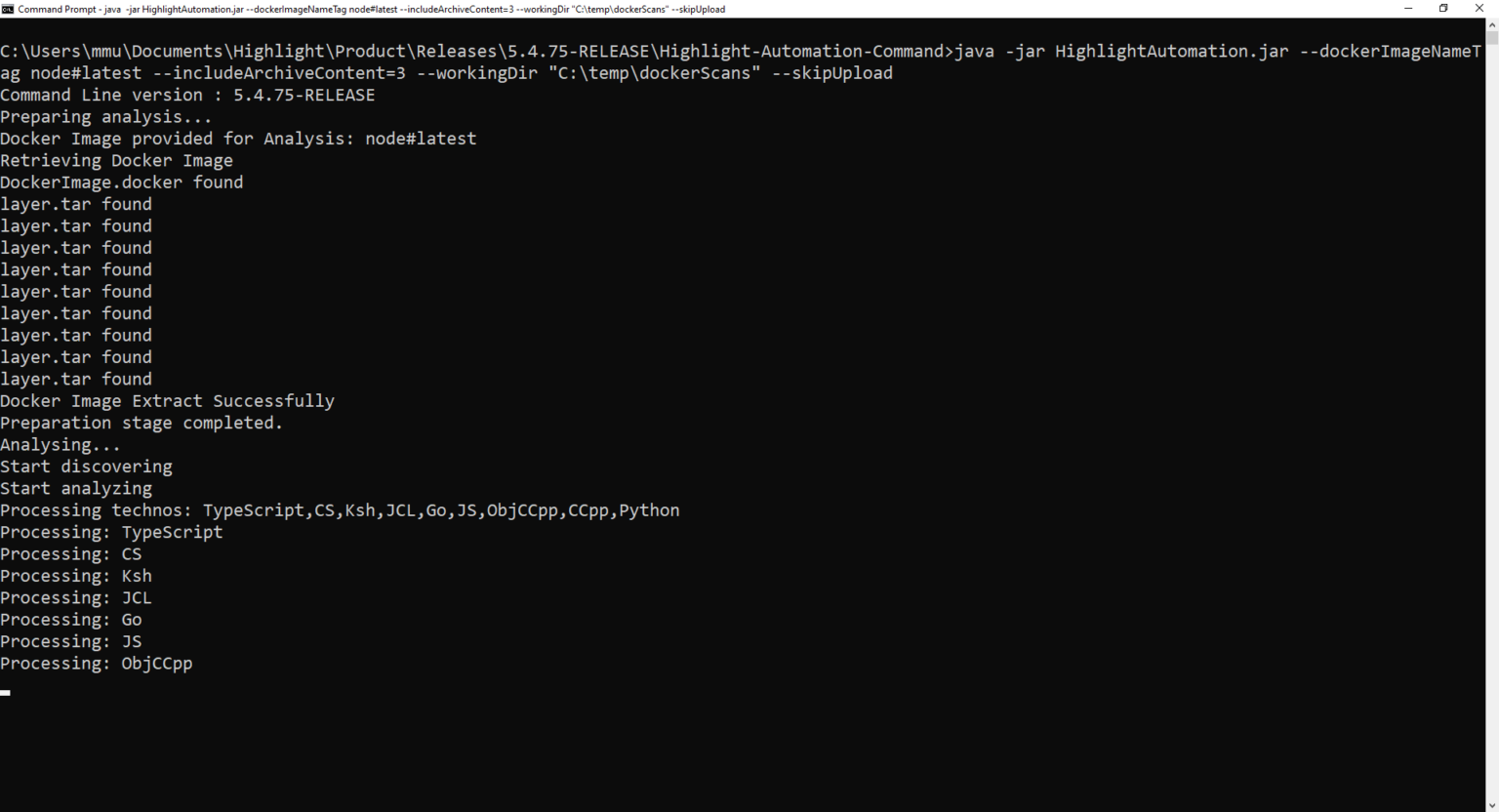 Feature Focus: Scanning Docker Images - CAST Highlight